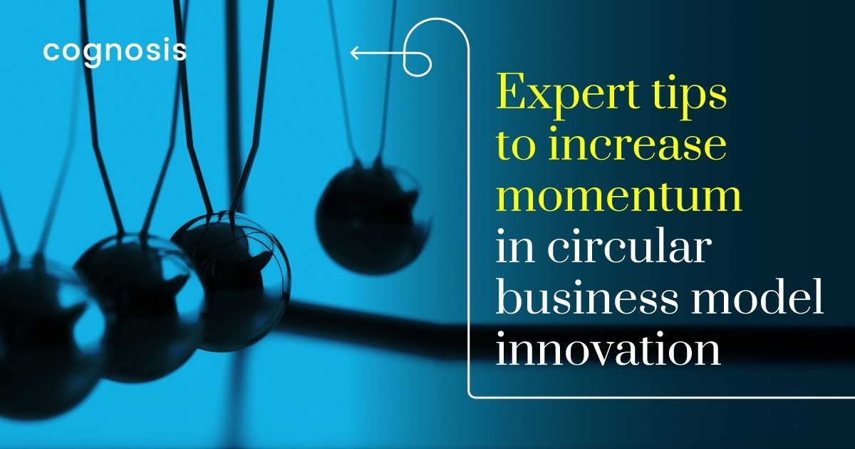 Expert tips to increase momentum in circular business model innovation